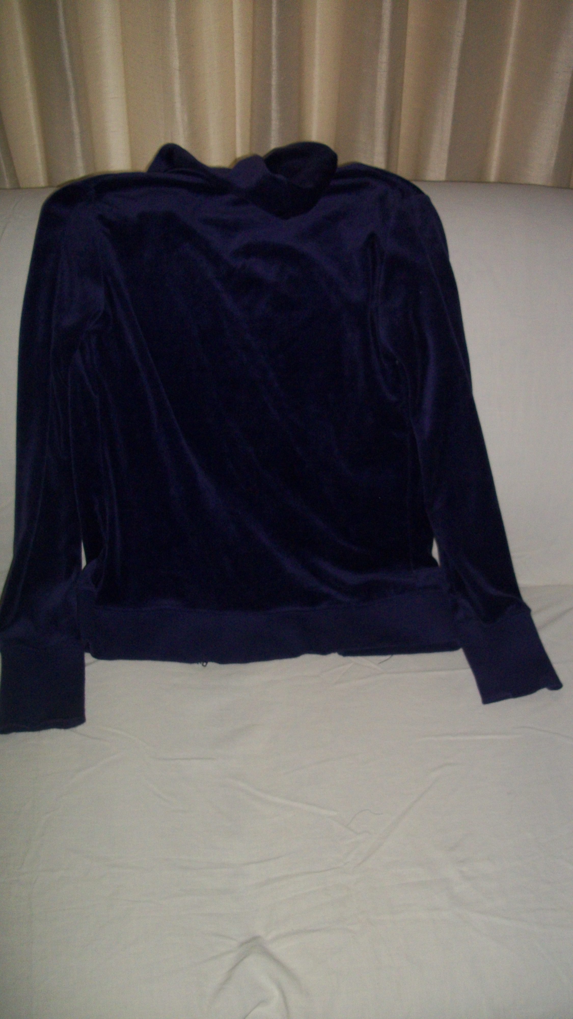 Rue 21: Purple Velour Sweat Jacket – Vertual Attics